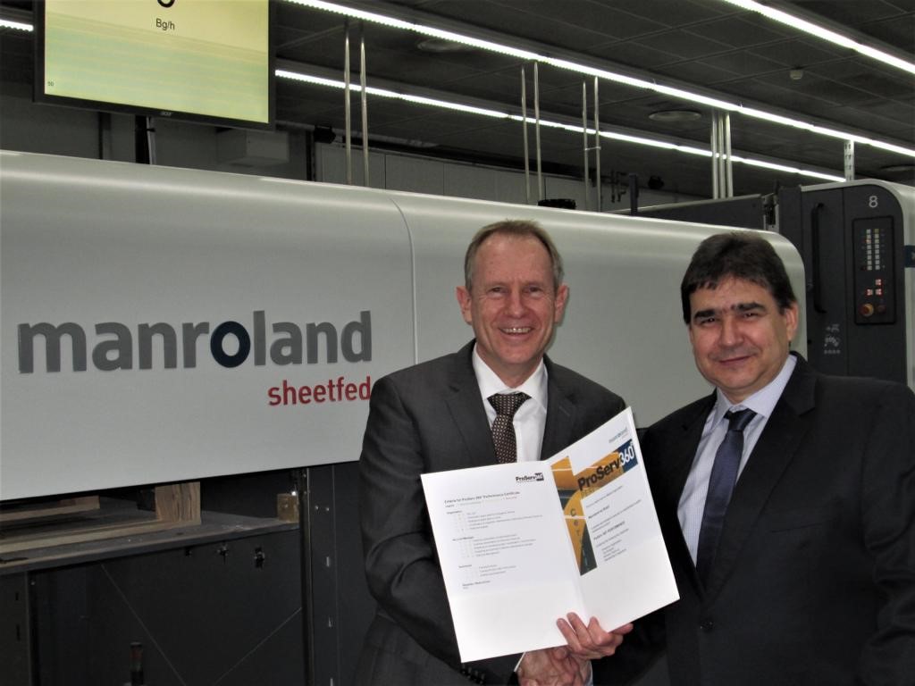 Manroland Brazil engineers pass EVOLUTION advanced training with flying ...