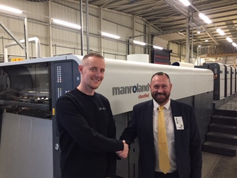 First ROLAND 700 Evolution in full swing at Potts Print (UK) - Manroland