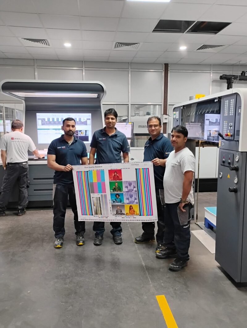 Replika Press Pvt. Ltd. Commissions its Third ROLAND 708 Evolution ...